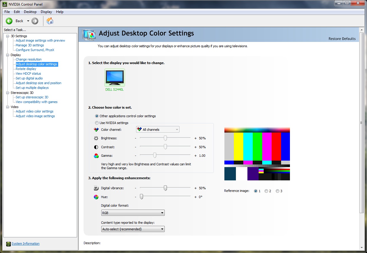 Adjust colors with nvidia GPU.. - Software Discussion & Support - Neowin
