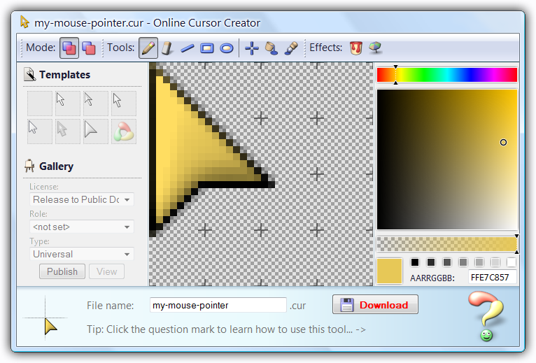 Create mouse cursors online - Tips, Tweaks & Customization - Neowin