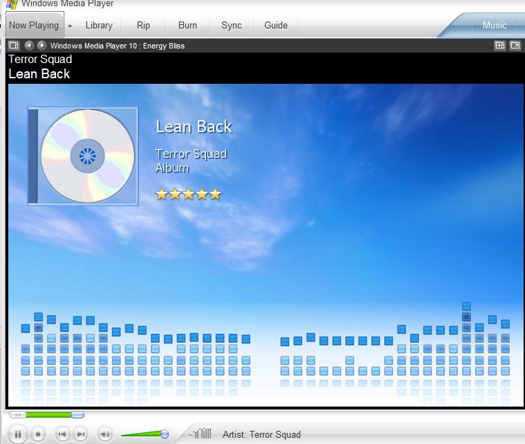 Energy Bliss Visualisation for WMP10 - Software Discussion & Support ...