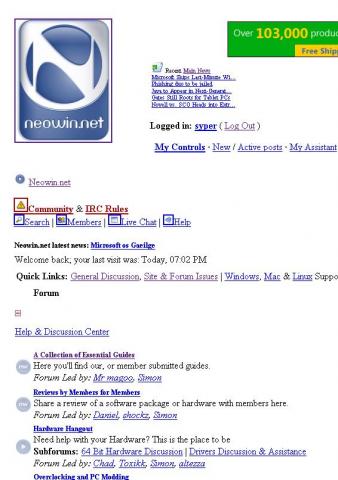 No backgrounds? - Site & Forum Issues - Neowin