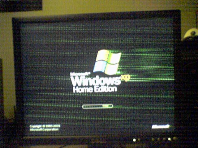 LCD Monitor Making Green Lines in DOS Mode - Hardware Hangout - Neowin