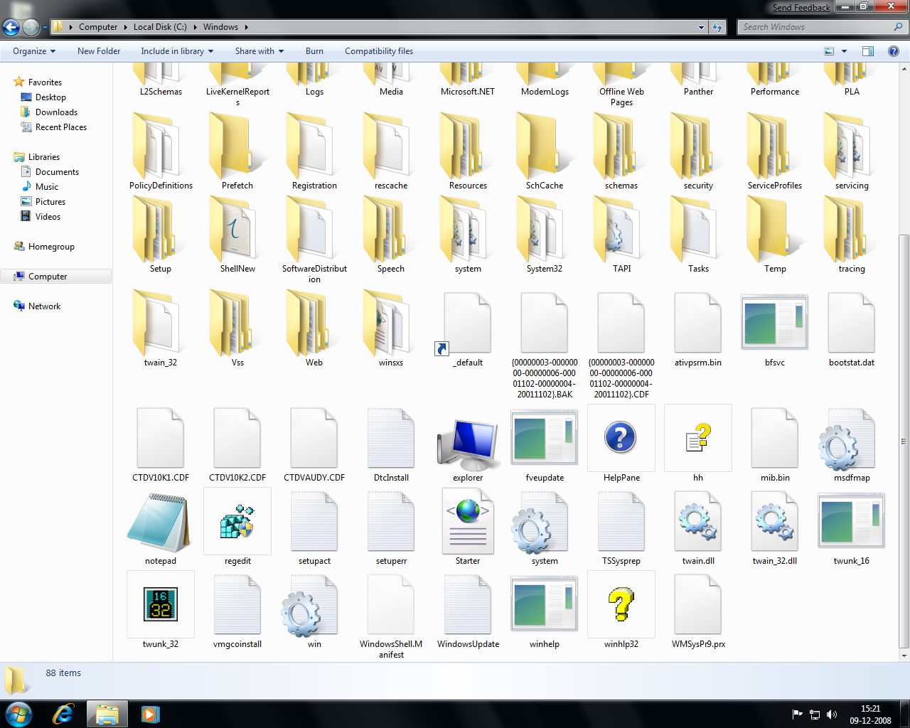 Old icons from windows 3.11 and 95 still on Windows 7! - The Fast Ring ...
