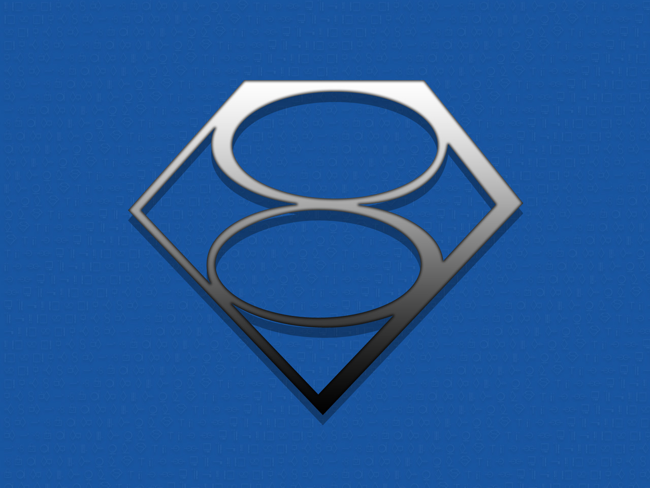 Free Superman Silver Logo