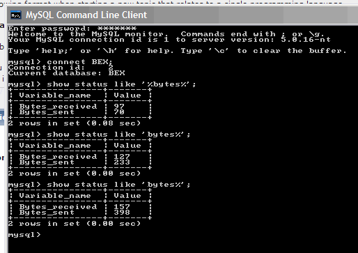 Mysql 50 Strange Status Values Programming C C Java Vb