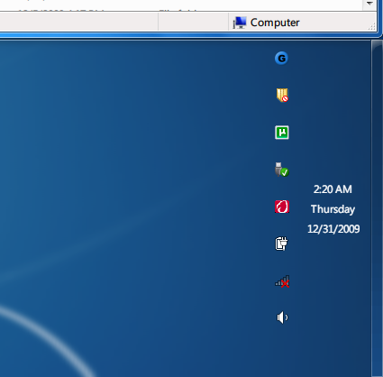How to get tray icons to stack up in windows 7? - Tips, Tweaks ...