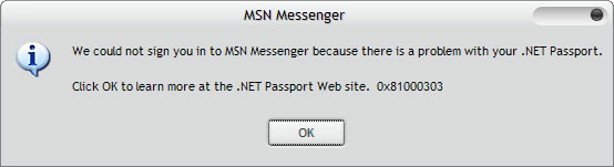 MSN hates me (ever since I changed my password) - Smart Home, Network ...