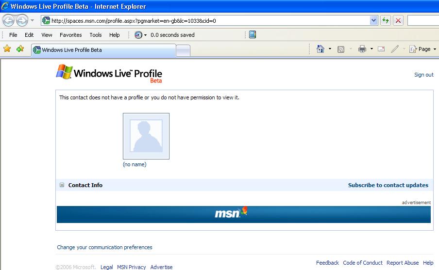 Windows Live Profiles Beta - Windows - Neowin
