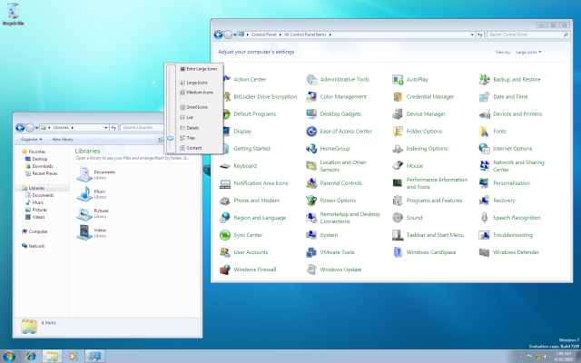 Windows Seven Release Candidate Build 7100 - The Fast Ring (Insider ...