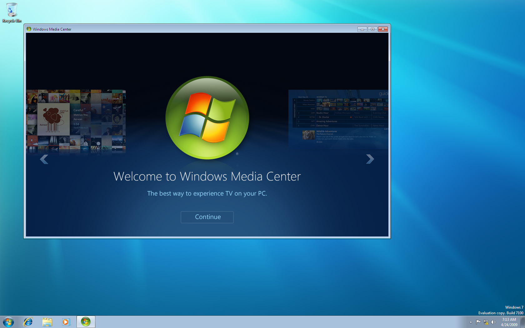 Windows Seven Release Candidate Build 7100 - The Fast Ring (Insider ...