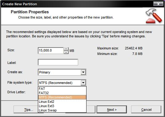 linux partition format - Linux - Neowin