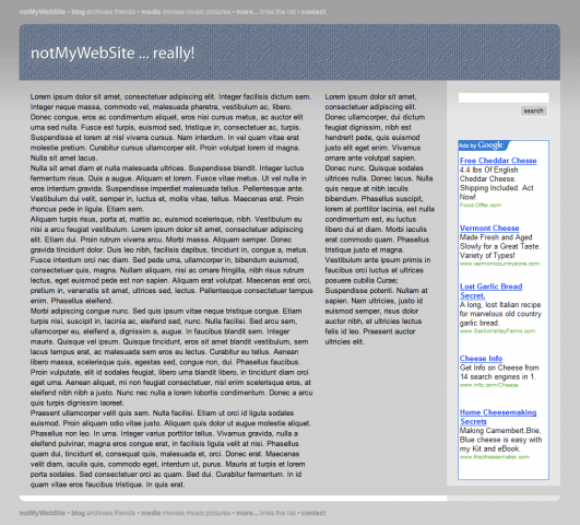 3 Column Css Layout Not Displaying Background Color In Container Web 1143