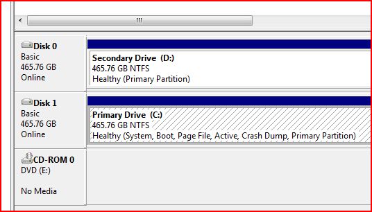 Disk 0 and Disk 1 in Disk Management - Windows - Neowin