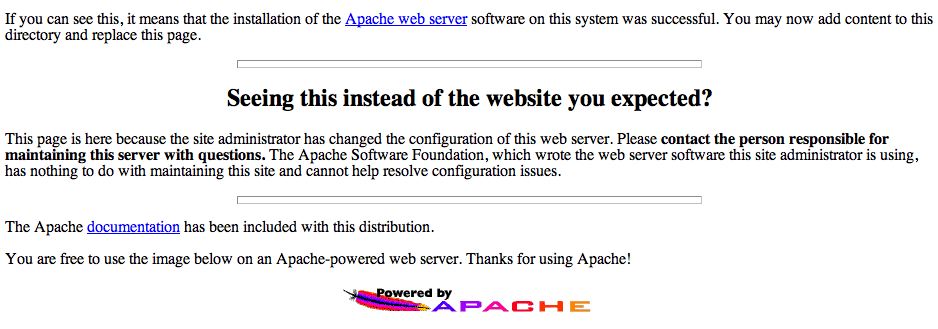 Apache default page - Web Design & Development - Neowin