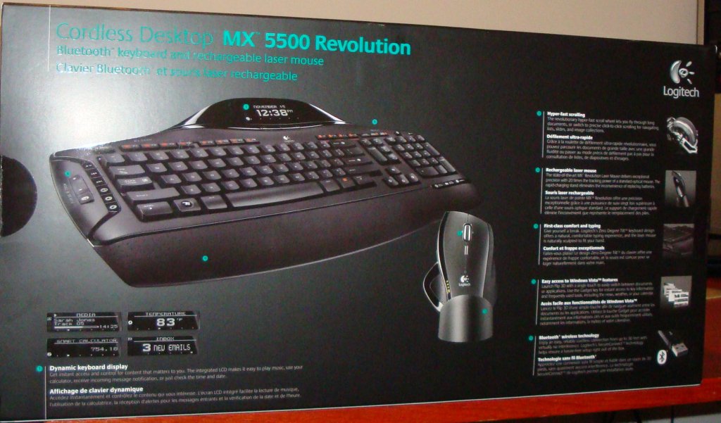 Logitech Cordless Desktop MX 5500 Revolution - Member Reviews - Neowin