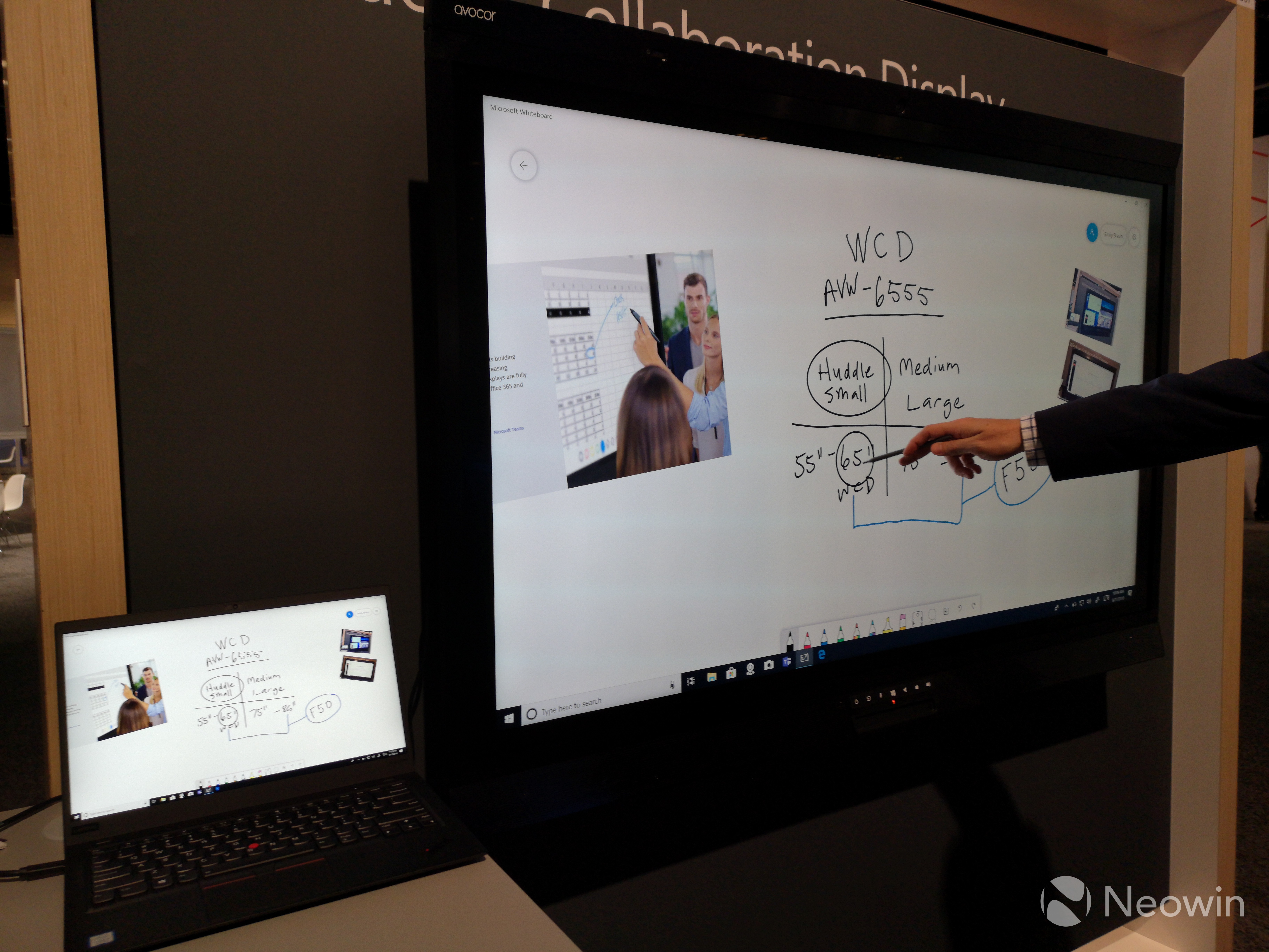 Hands on with Avocor's Surface Hub alternative - Neowin