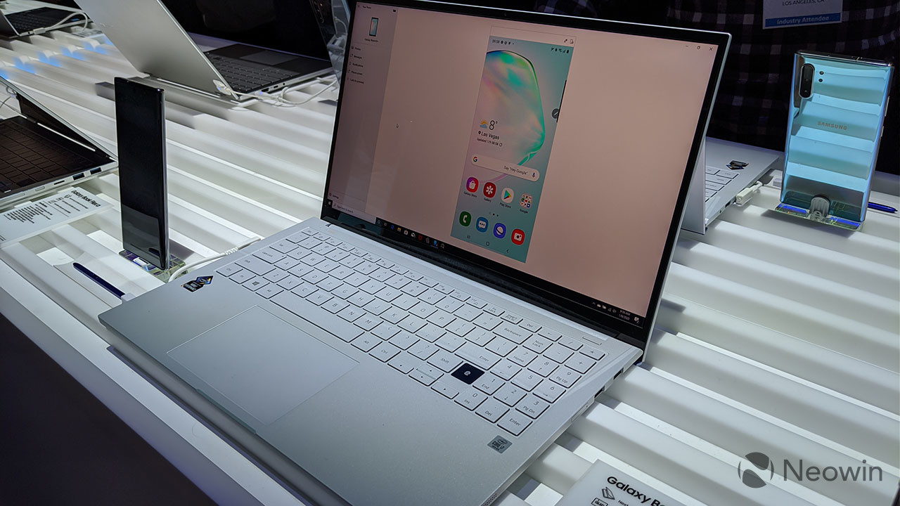 A look at Samsung's new Windows 10 laptops at CES - Neowin