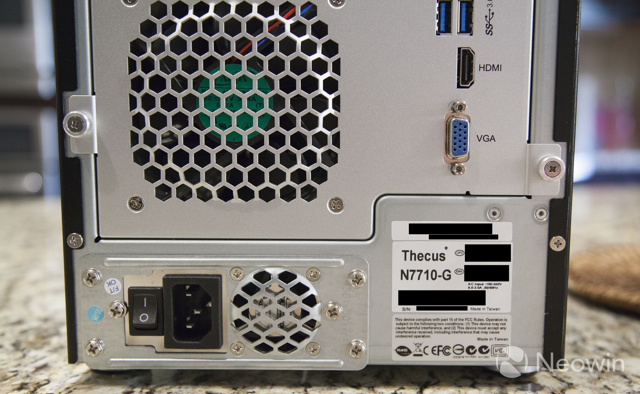 Review of the Thecus N7710-G, a 7-bay NAS device with 10 Gigabit speed ...