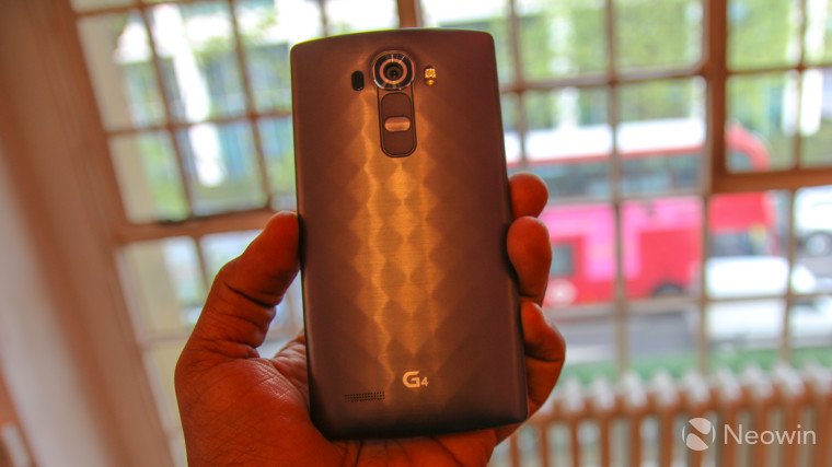 Hands on with LG's new flagship phone, the G4 - Neowin
