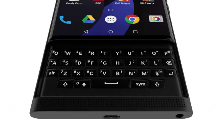 BlackBerry's new Android phone shows off its slide-out QWERTY keyboard ...