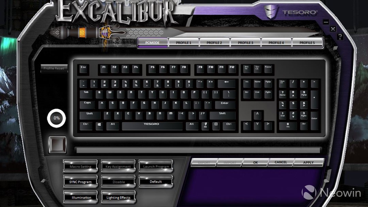 Tesoro Excalibur Spectrum: Mechanical keyboard with all the colors of ...