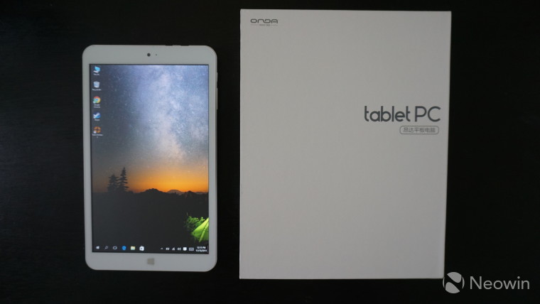 Review: Onda's 'V820W' is a budget 8" Windows 10 tablet priced at $100 - Neowin