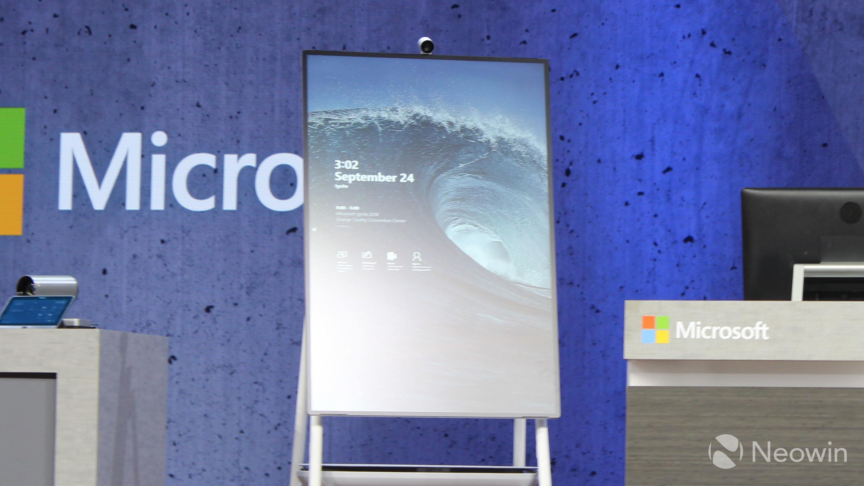 Hands on with the Surface Hub 2 (kind of) - Neowin