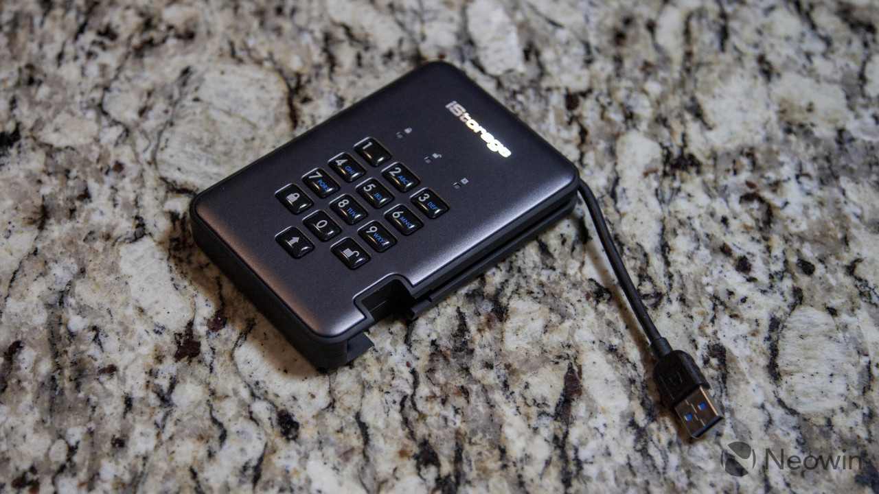 Review of the iStorage diskAshur PRO2, a highly secure portable USB ...