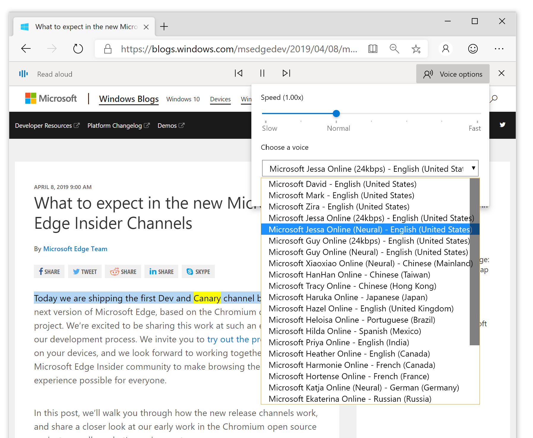 How To Use Read Aloud In Microsoft Edge For Ipad Vrogue