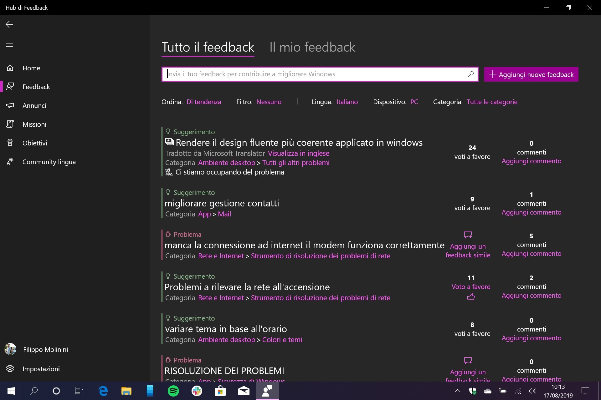 Microsoft updates the Feedback Hub with new design - Neowin