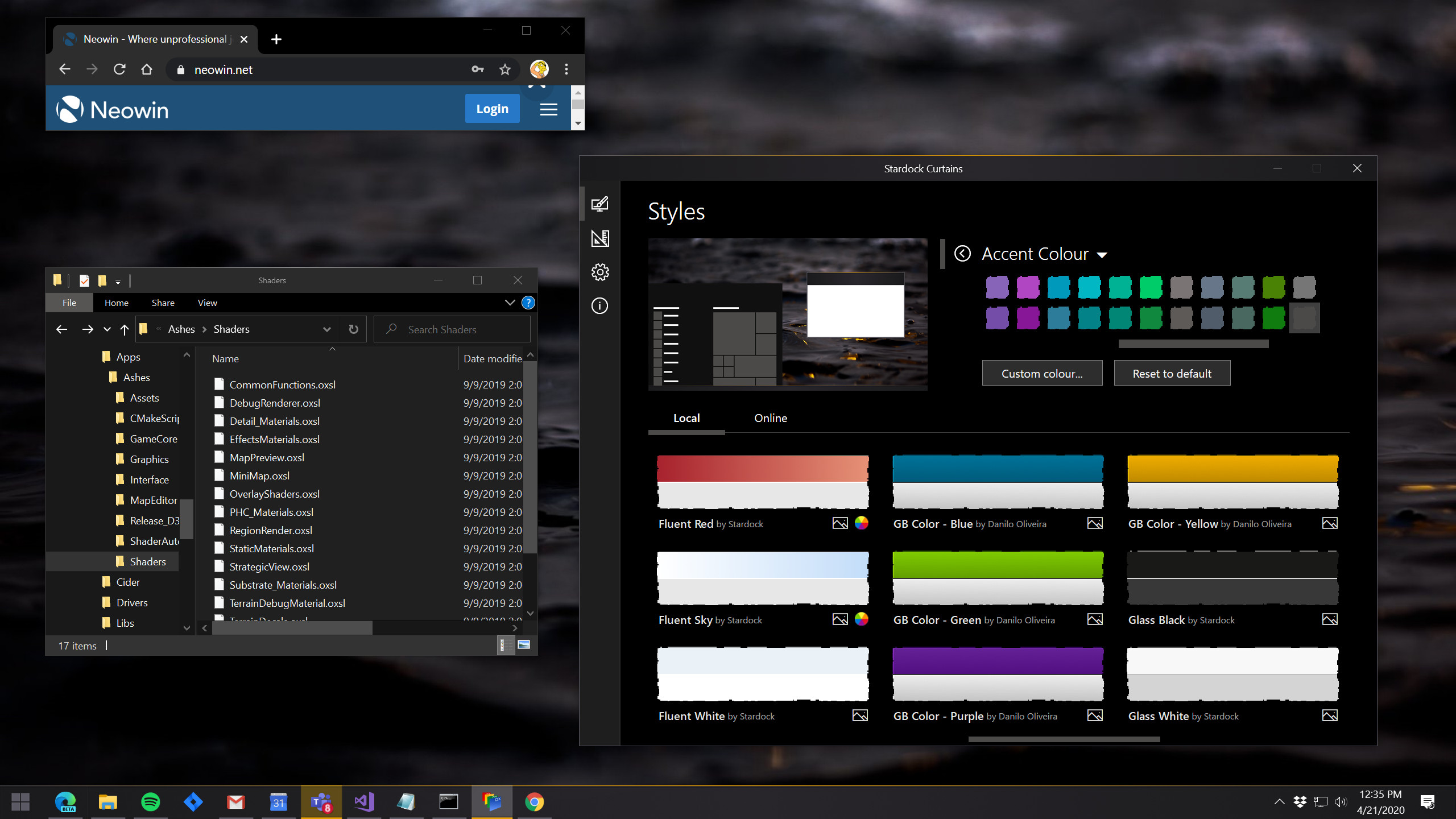Stardock announces Curtains, letting you add new styles to Windows 10 ...