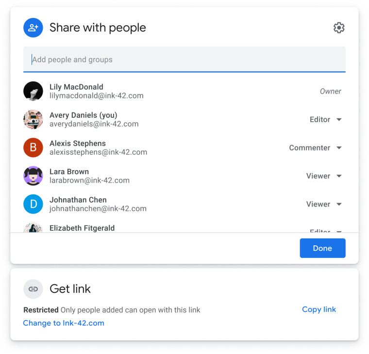 Google redesigns the share dialog for Drive, Docs, Sheets, Slides, and ...