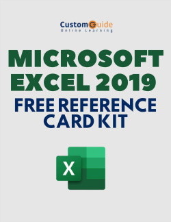 Microsoft Excel 2019 -- Free Reference Card Kit - Neowin