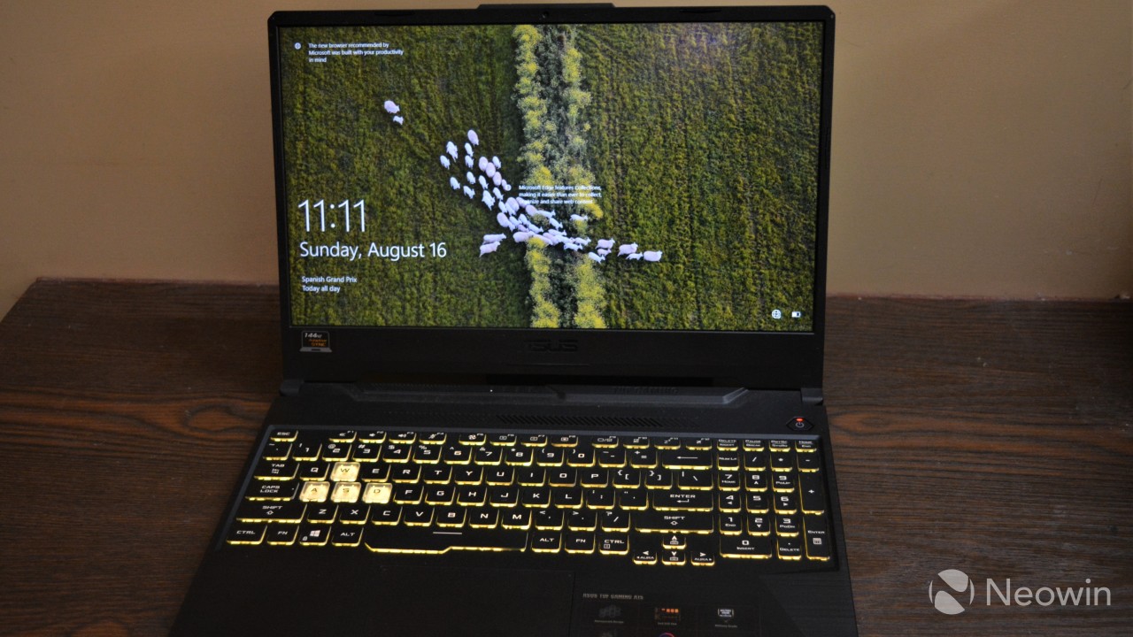 Asus TUF A15 review: A decent gaming laptop held back by poor thermal ...