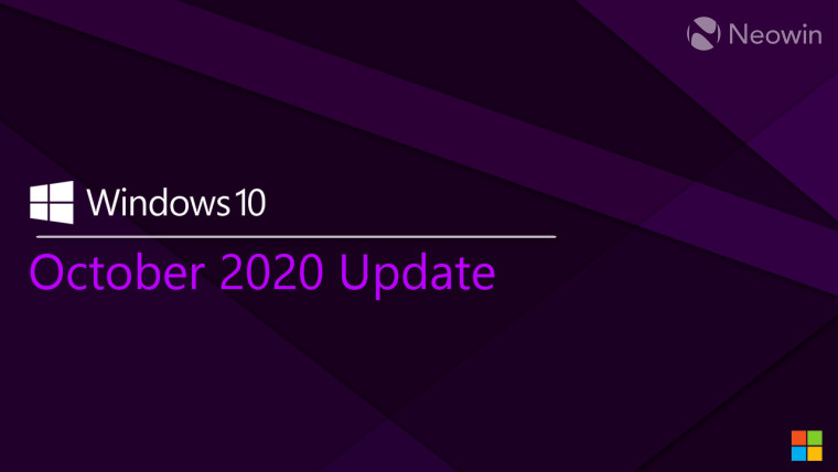 Windows 10 October 2020 Update is now available with an updated Start ...