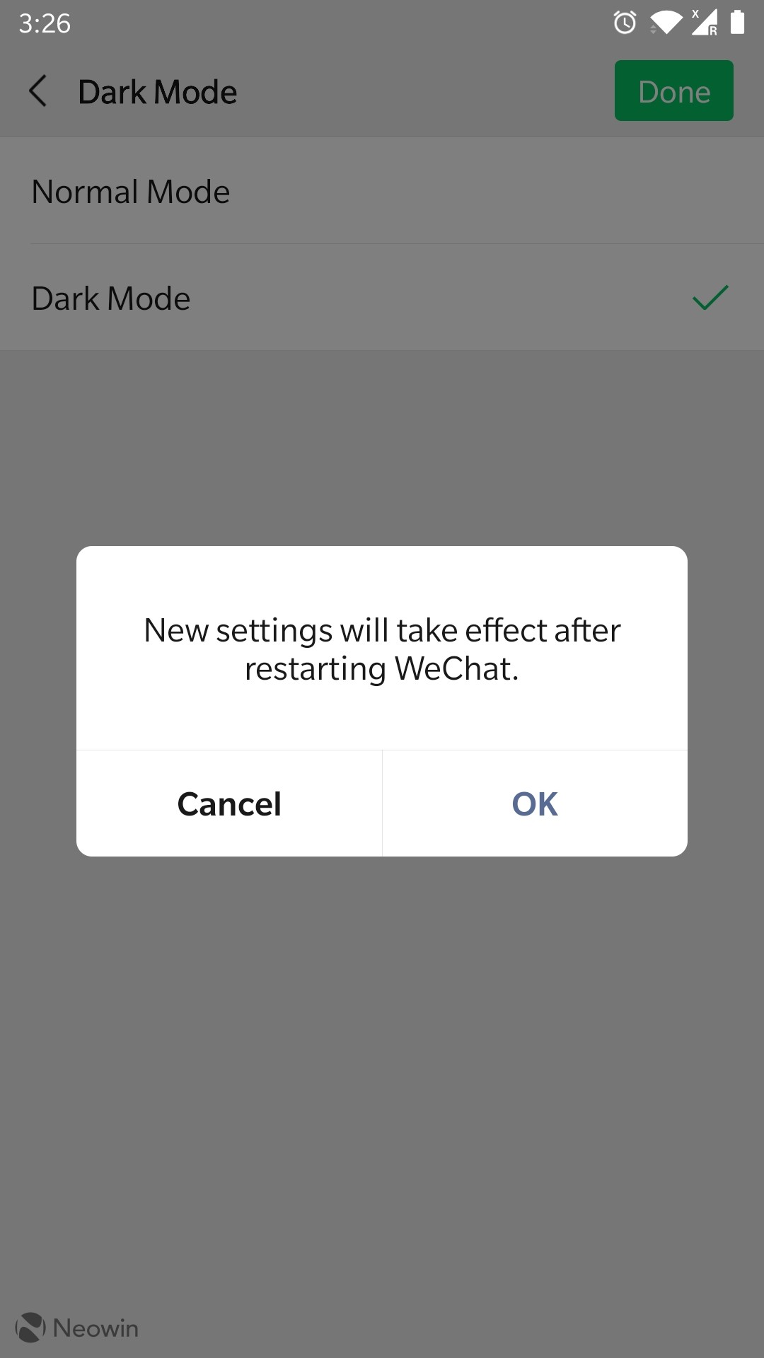 Looking for dark mode on WeChat? Here's a guide to show you how - Neowin