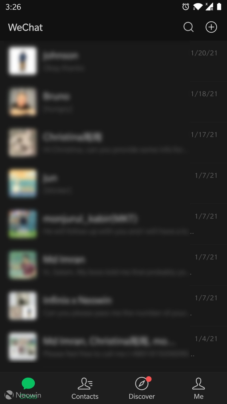 Looking for dark mode on WeChat? Here's a guide to show you how - Neowin