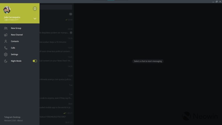 How to use dark mode and custom themes in Telegram for Android and ...