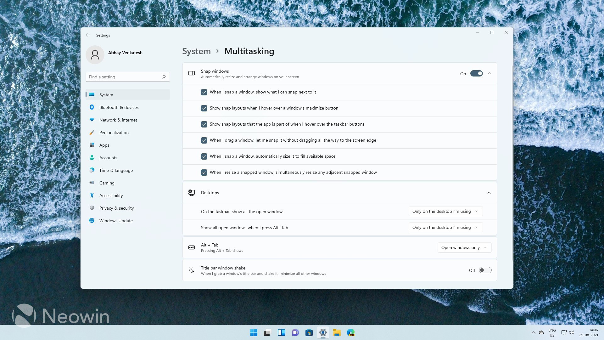Closer Look: Snap Layouts and Snap Groups in Windows 11 - Neowin