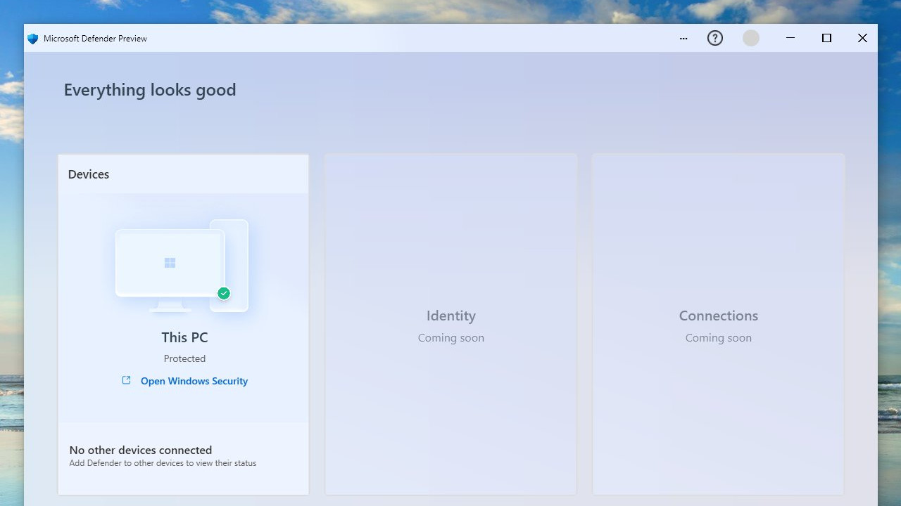 More images of the new Microsoft Defender Preview app leak out - Neowin