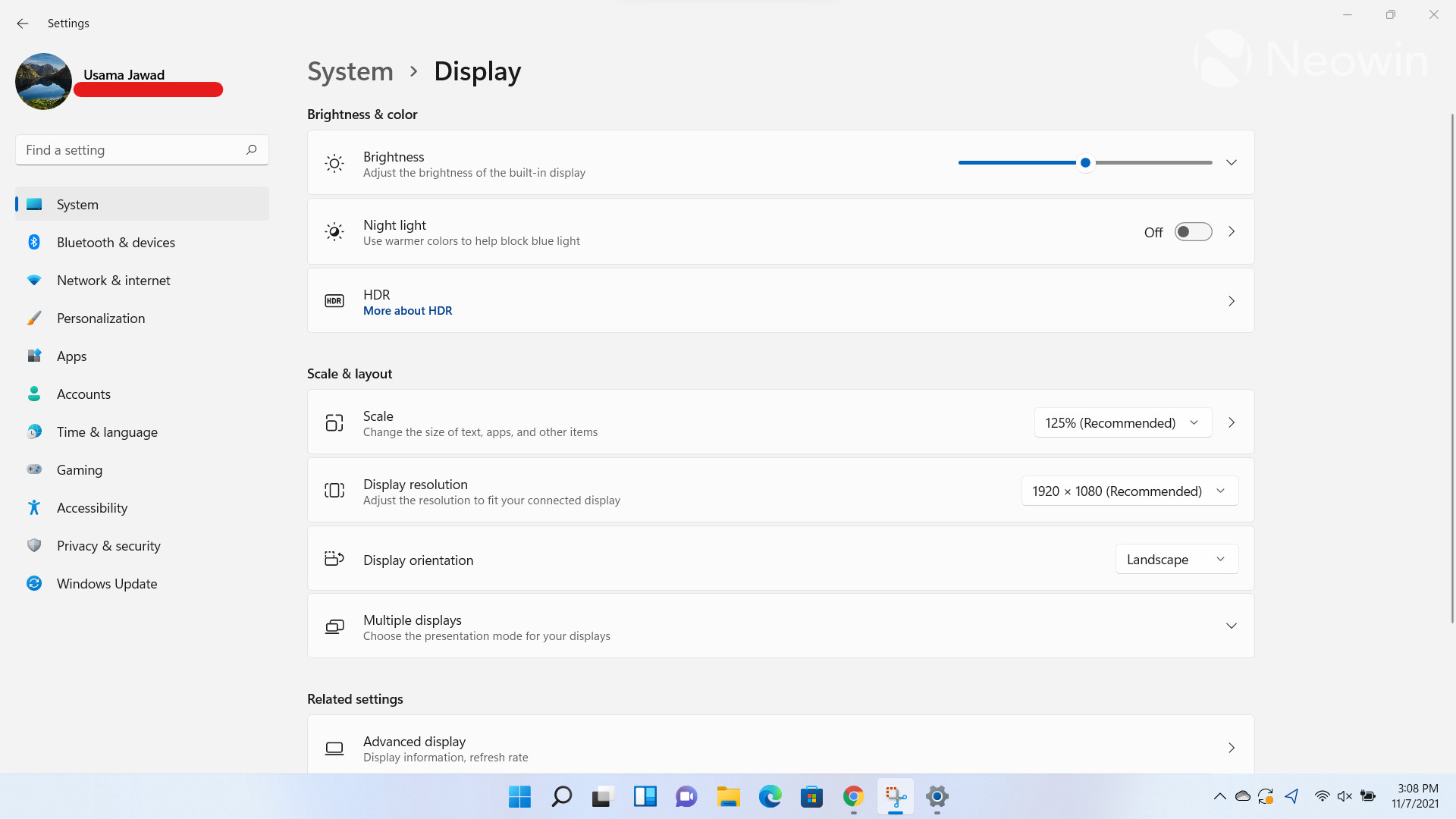 Closer Look: Settings app UI in Windows 11 - Neowin