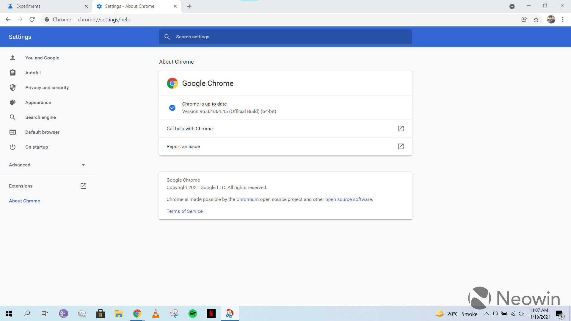 Guide: How to enable Windows 11-style menus in Google Chrome - Neowin