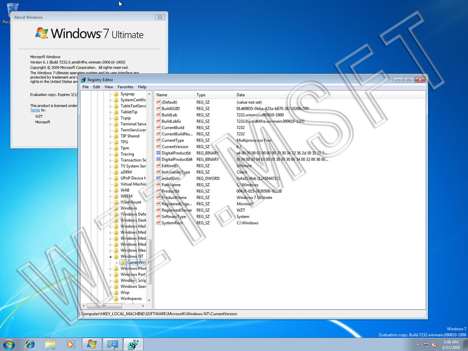 Windows 7 build 7232 leaks, with new wallpaper - Neowin