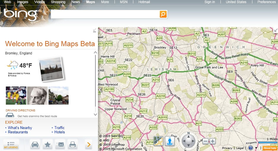 New Bing Mobile & Bing Maps Silverlight beta available - Neowin