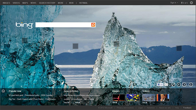 Bing adds Full Screen feature to homepage - Neowin
