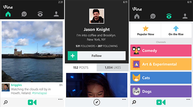 Official Vine app for Windows Phone released - Neowin
